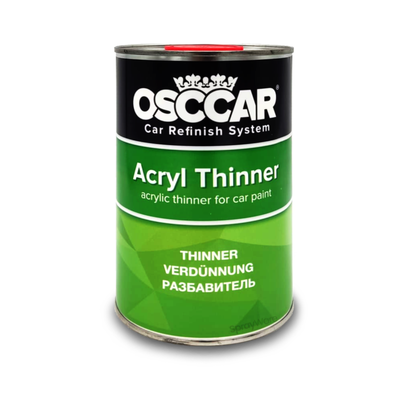 Osccar Acrylic Thinner Reducer 2K Acryl Dual Use 1L - SprayWare
